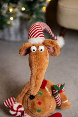 Gingerbread Rat Christmas Decoration - Rat A Tat