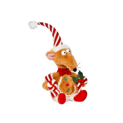 Buy Gingerbread Rat Christmas Decoration - Remi Rat | DIY at B&Q