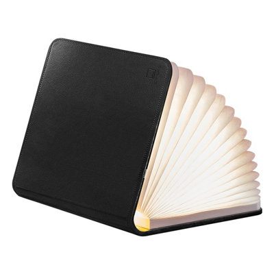 Gingko LED Smart Book Desk Light, Black Leather