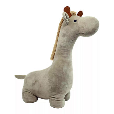 Giraffe Door Stopper Weighted Wedge Home Decor Heavy Stop Animal Fabric