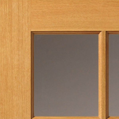 Gisburn Oak Glazed Internal Door