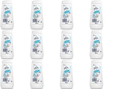Glade Gel Air Freshener Clean Linen 150g (Pack of 12) | DIY at B&Q