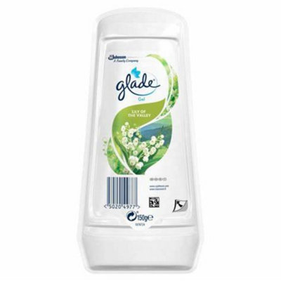Glade Solid Gel Air Freshener 150g Lily Of The Valley | DIY at B&Q