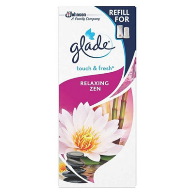 Glade Touch & Fresh Refill Relaxing Zen Air Freshener, 10ml