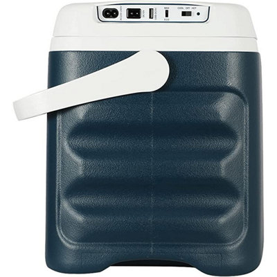 GlamHaus Electric Cooler Box, Large 22L Use Warm Or Cold Eco Mode ...