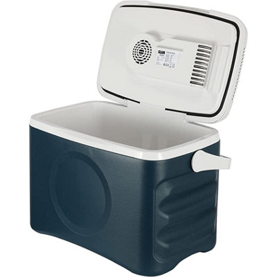 GlamHaus Electric Cooler Box Large 30L Use Warm Or Cold Eco Mode ...