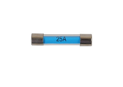 Glass Auto Fuse - 25-amp Pk 100 Connect 30499