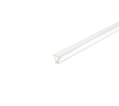 Glass connection profile 135 degrees, 12 mm