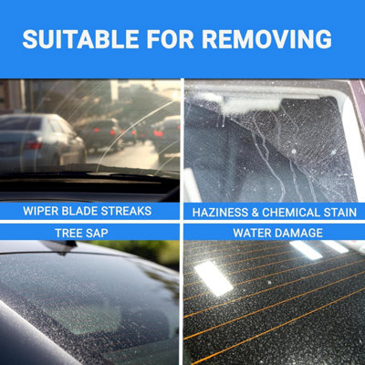 GLASS POLISH DIY 75mm Windshield Polishing Kit