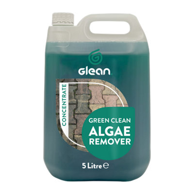 Glean Algae Remover Solution Clears Unwanted Moss and Lichen - 5 Litre
