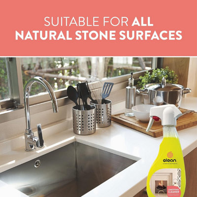 Glean Limestone Cleaning Spray Removes Smoke Soot and Tar Stains - 500ml
