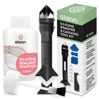 Glean Silicone Remover Gel & Tool Kit - 250ml