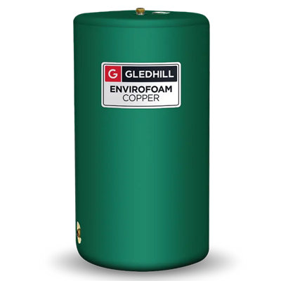 Gledhill Envirofoam Copper 96L Direct Vented Cylinder BDIR14