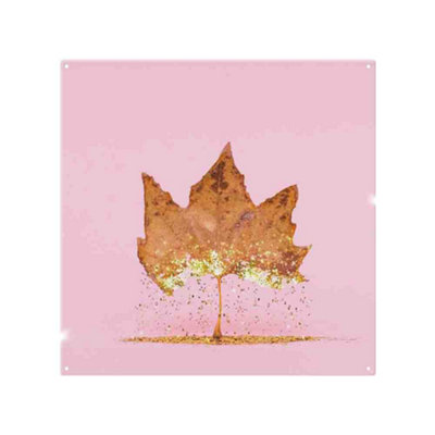 Glitter Leaf Splash Back designer style
