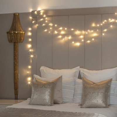 Global Gizmos 100 Warm White LED String Lights