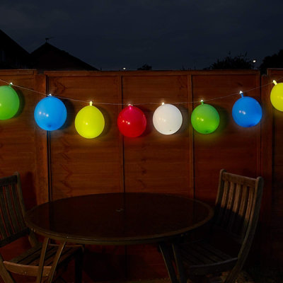 GloBrite LED Light Up Balloons 10x, Multi-Colour - Party Balloons with ...