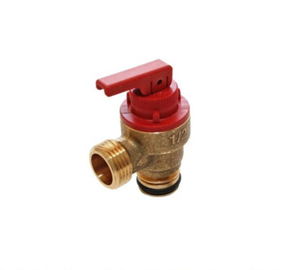 Glowworm Brass 3 Bar Pressure Relief Valve (PRV) 0020047005 (0020014173 ...