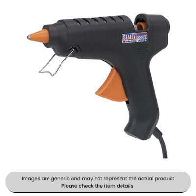 Glue Gun With 1.3M Cable, 230V Non-rewirable Fused Plug Pack Qty 1