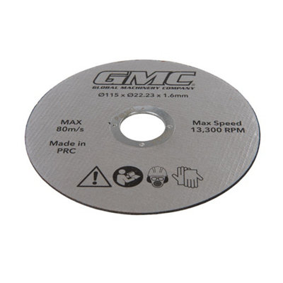 GMC Resin Cutting Disc GTS1500 - Resin Cutting Disc GTS1500 115 x 22 ...
