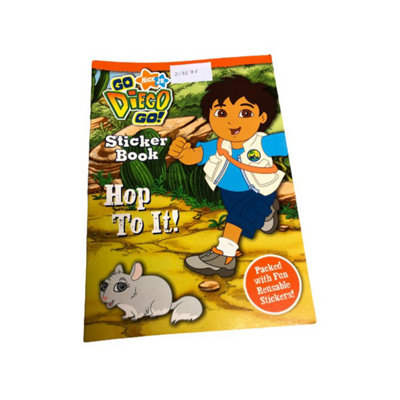Go Diego Go Hop To It Sticker Book Multicoloured (One Size)
