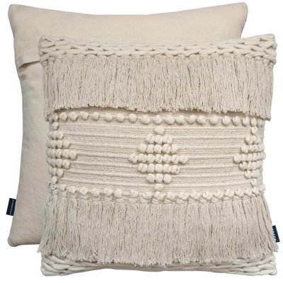 Goa Cream 43cm X 43cm Cushion With Fibre Pad