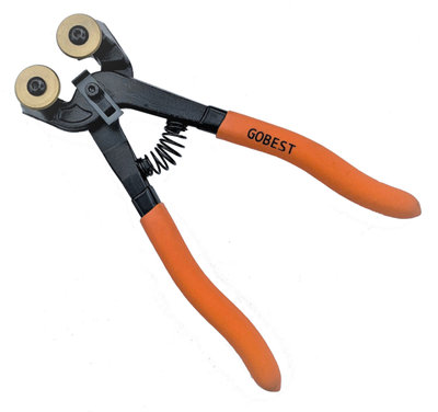 GOBEST hand tile cutter pliers 200mm for mosaic and glass tiles YG8X ...