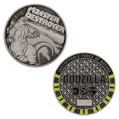 Godzilla 70th Anniversary Limited Edition Collectible Coin