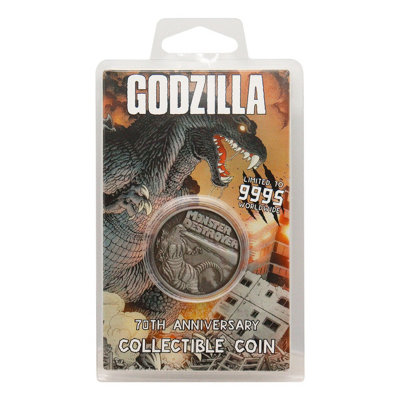 Godzilla 70th Anniversary Limited Edition Collectible Coin