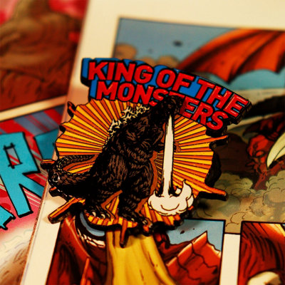 Godzilla Limited Edition Pin Badge