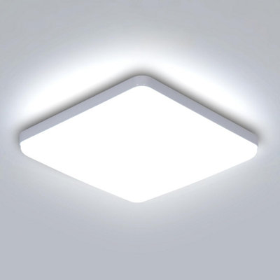 Goeco 36W Super Bright Square LED Ceiling Light - Ultra Slim Flush ...