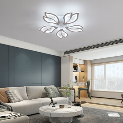 Goeco 5-Light Smart LED Ceiling Light 600mm, 45W