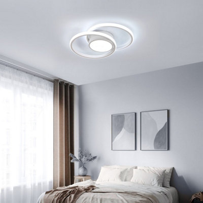 Goeco LED ceiling light, 42W 4000LM, Cold white 6500K, Dia 40cm