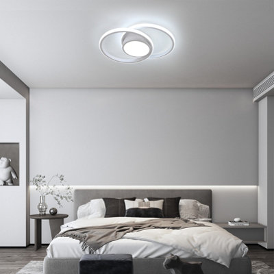 Goeco LED ceiling light, 42W 4000LM, Cold white 6500K, Dia 40cm
