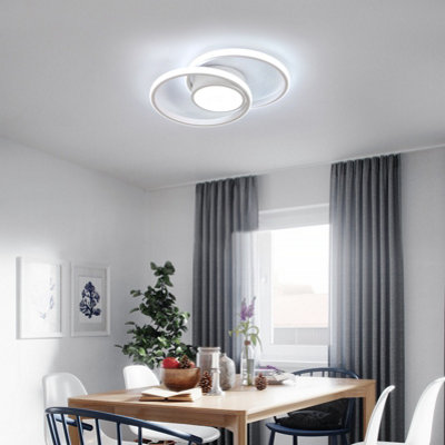 Goeco LED ceiling light, 42W 4000LM, Cold white 6500K, Dia 40cm