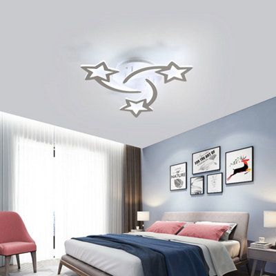 Goeco Modern LED Ceiling Lamp 40W,Cool White 6500K