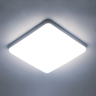 Goeco Modern LED Ceiling Light , 36W Square Flat Lamp, 6500K Cool White