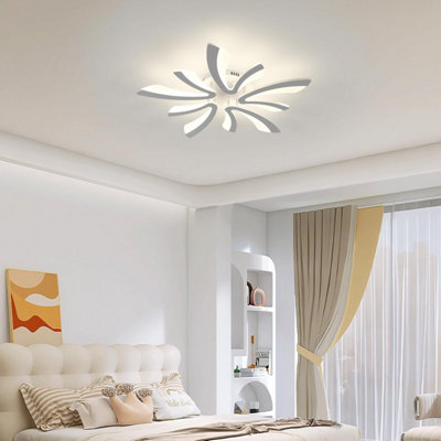 Goeco Modern LED Ceiling Light, 50W 5625LM, 70cm, 4500K Natural White ...