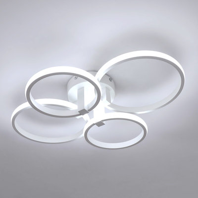 Goeco Round Modern LED ceiling light,48W