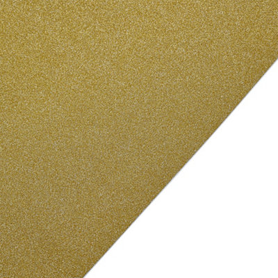 Gold Glitter Effect Self Adhesive Wallpaper Plain PVC Wallpaper Roll ...