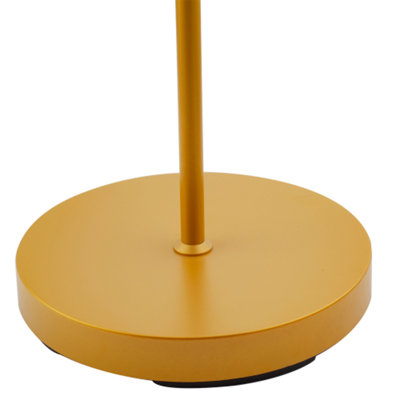 GOLD MOTHER AND CHILD FLOOR LAMP WITH ADJUSTABLE READING LIGHT AND SWITCHES