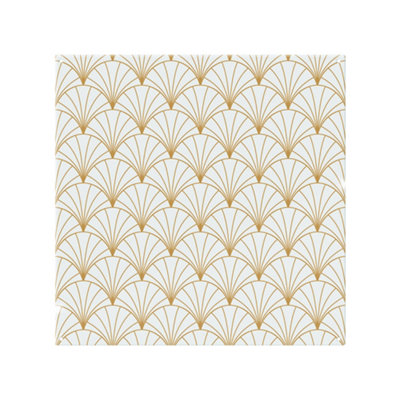 GOLD SHELLS SPLASH BACK DESIGNER STYLE
