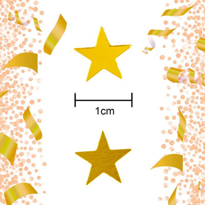 Gold Star Confetti 14g Table Scatter Birthday Party Decorations