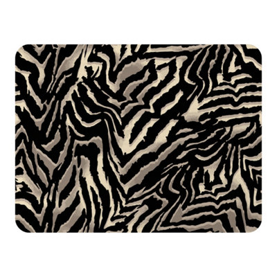 Gold Zebra Print (Blanket) / Default Title