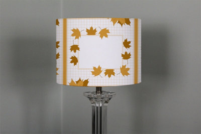 Golden Autumn (Ceiling & Lamp Shade) / 45cm x 26cm / Ceiling Shade