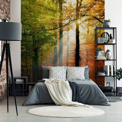 Golden Autumn Mural - 192x260cm - 5483-4