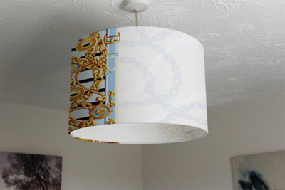 Golden Chains (Ceiling & Lamp Shade) / 45cm x 26cm / Lamp Shade | DIY ...