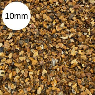 Golden Gravel 10mm Decorative Garden Aggregates Borders Paths Driveways ...