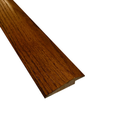 Golden Oak 7mm Solid Oak Ramp Reducer Door Bar Threshold Trim - 7mm ...