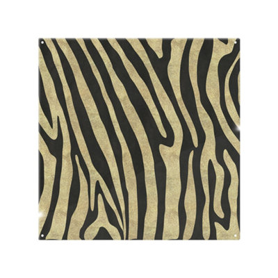 Golden Zebra Splash Back designer style
