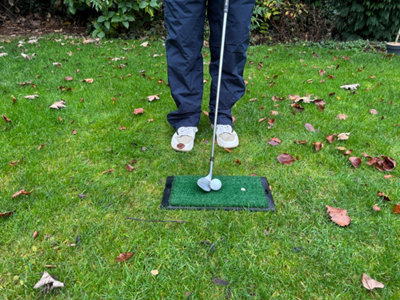 Golf Strike Mat With Rubber Tee - Perfect For Practising - True-Turf ...
